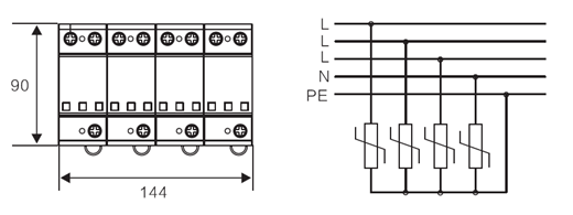 LSG® SPD AC power - ElSafe